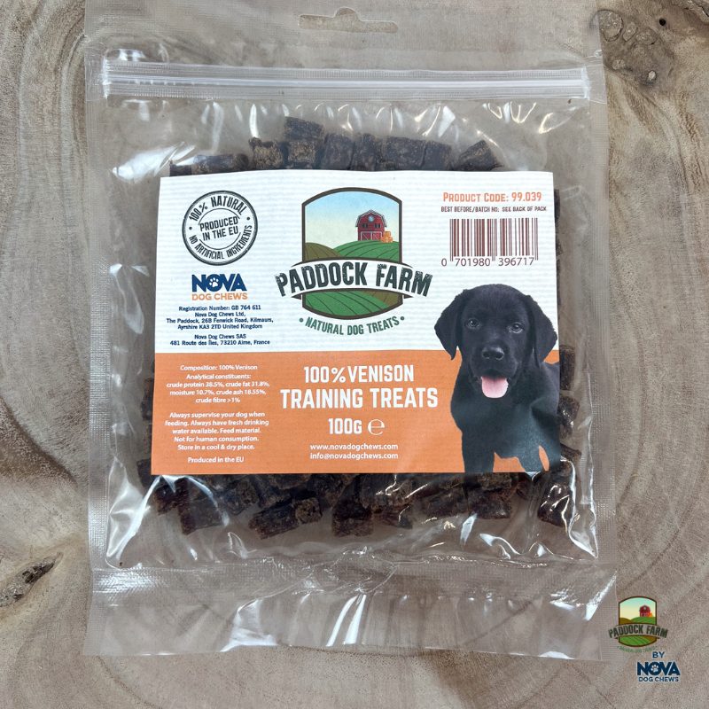 Nova Dog Chews ~ 100% Venison Training Treats 100g - One Of The Family ...