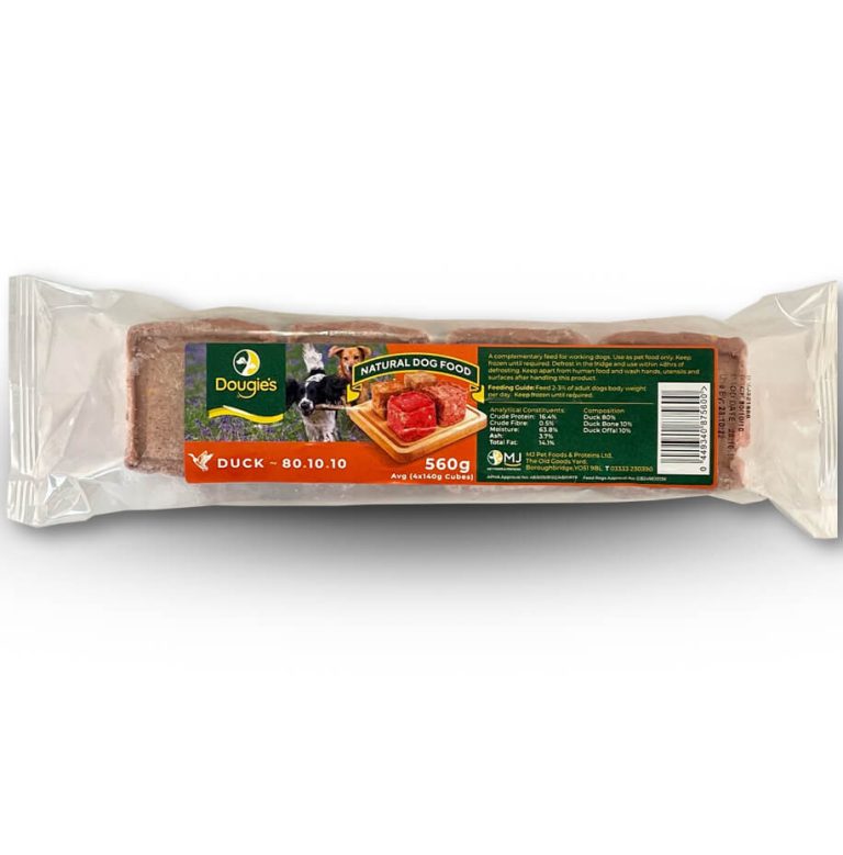 Dougies ~ Duck 80/10/10 560g (single protein) - One Of The Family Raw ...