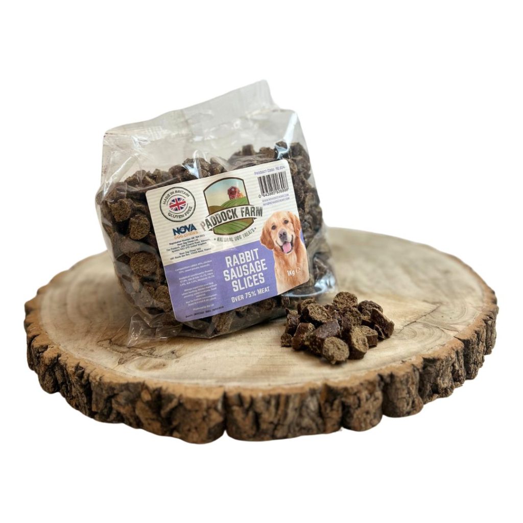 *NEW* Nova Dog Chews ~ Rabbit Sausage Slices loose 100g - One Of The ...