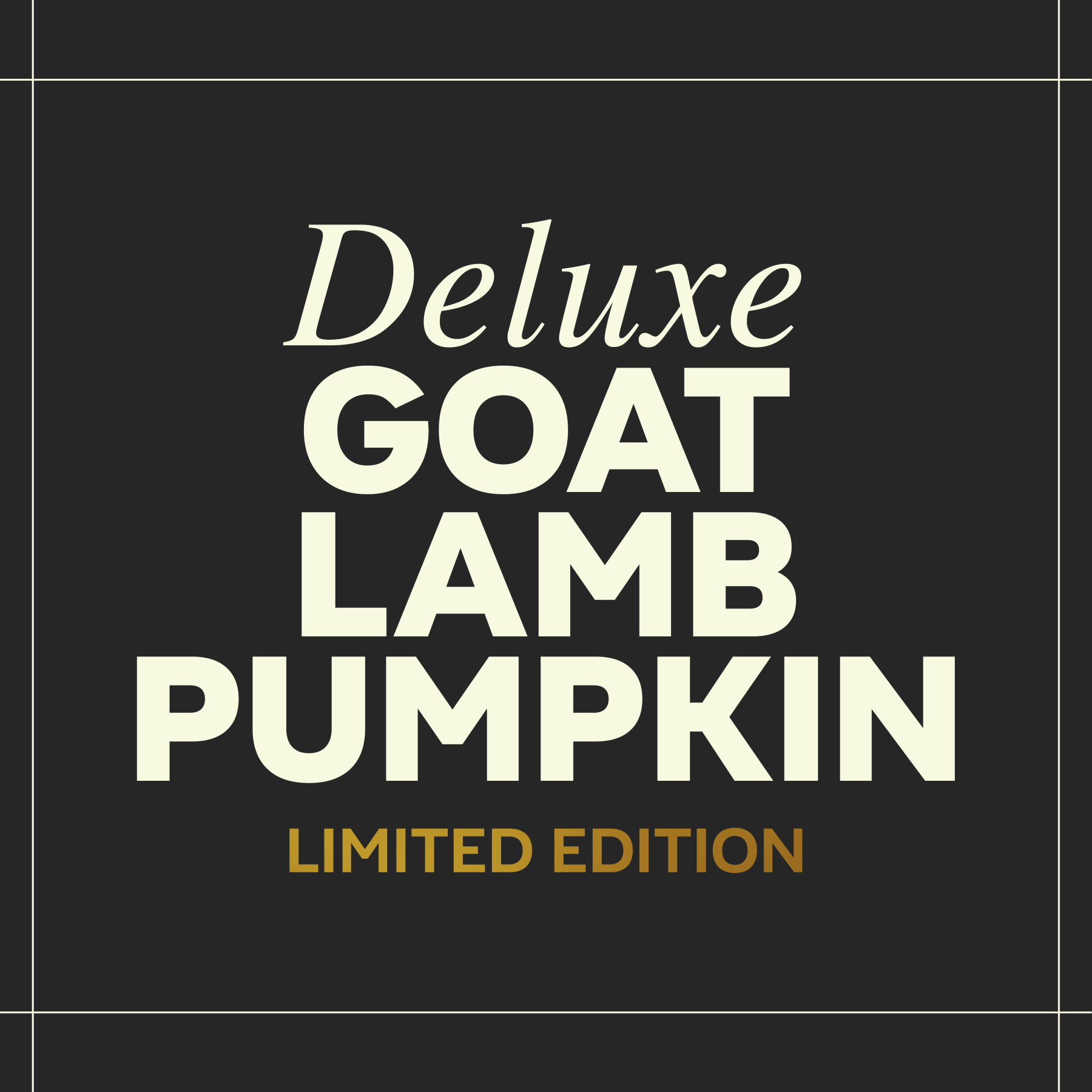Henley ~ Deluxe Goat, Lamb & Pumpkin 500g Limited Edition - One Of The ...
