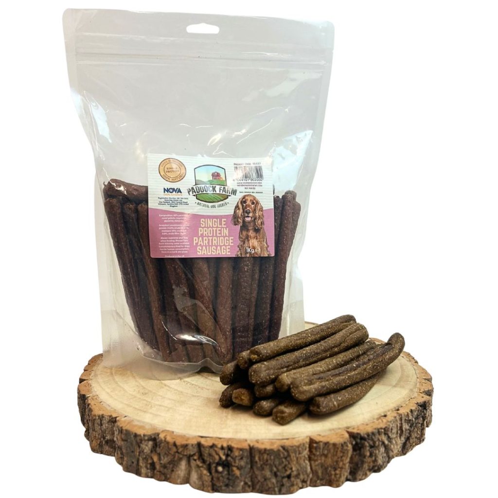 *NEW* Nova Dog Chews ~ Single Protein Partridge Sausage each approx ...